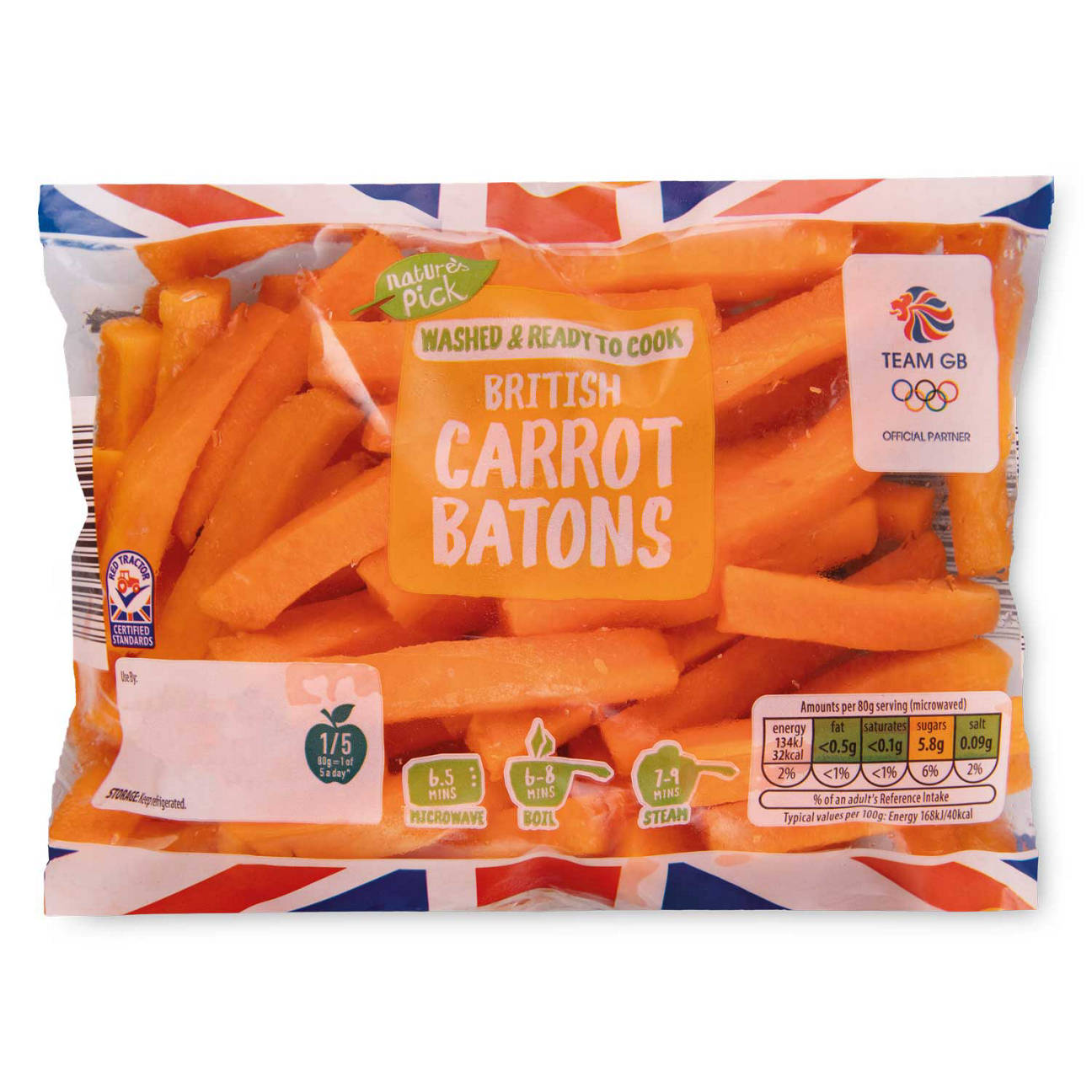 Washed & Ready to Cook Carrot Batons | ALDI UK